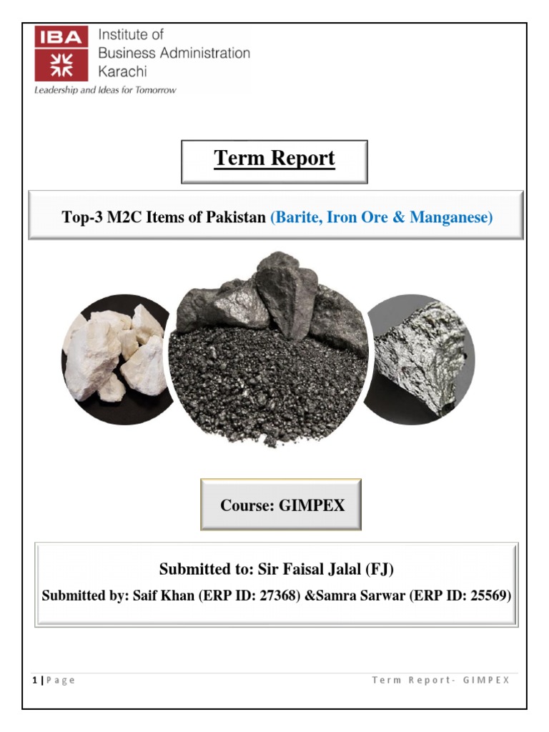 Assignment 1 - Gimpex - Samra - Saif Group | PDF | Customs | Tariff