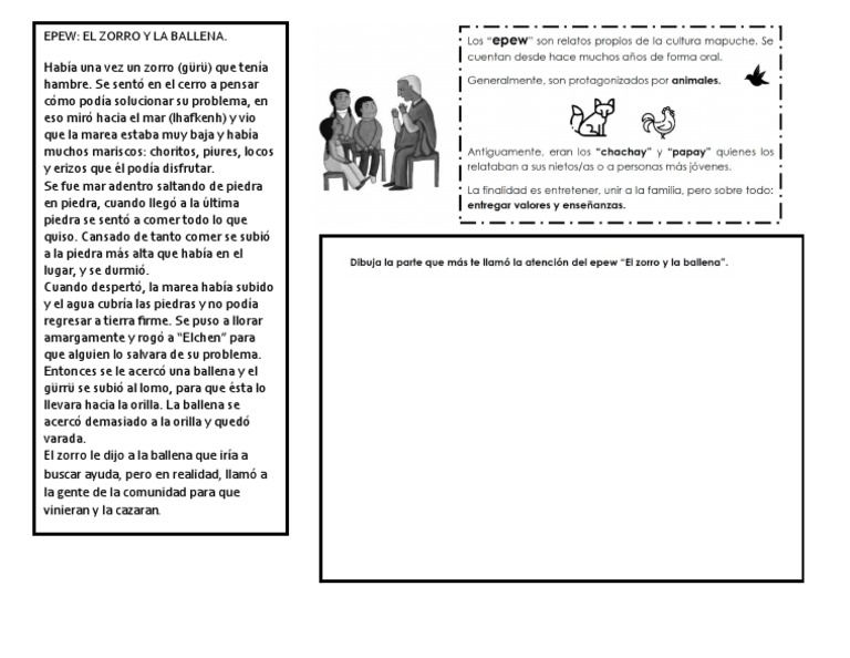 Epew El Zorro y La Ballena | PDF | Ciencias sociales
