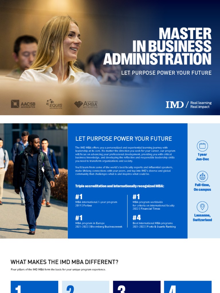 Let Purpose Power Your MBA Future | PDF | Master Of Business Administration | Entrepreneurship