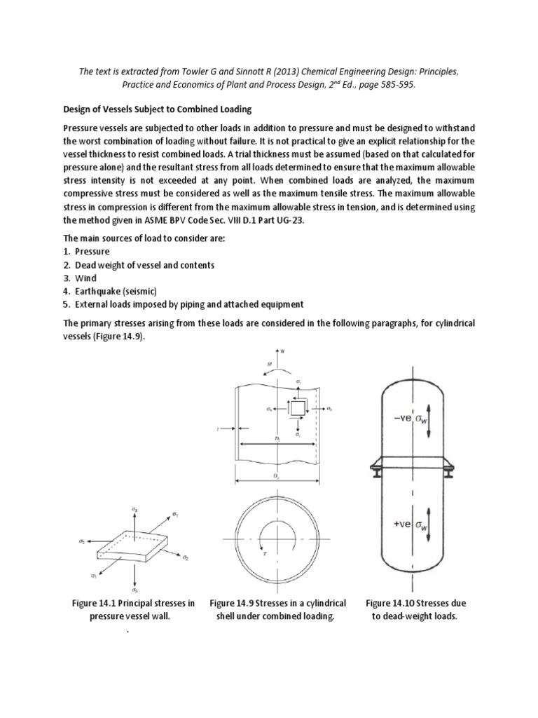 TL3 - Distillation Column | PDF | Buckling | Stress (Mechanics)