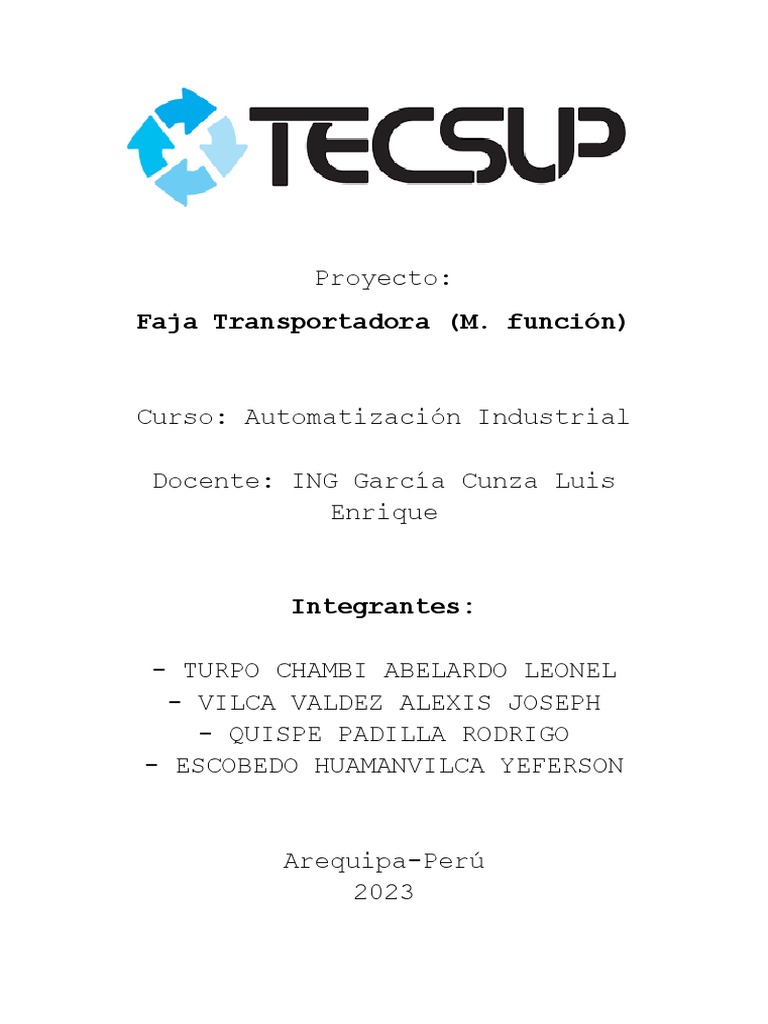 PROYECT Avance | PDF | Automatización | Software