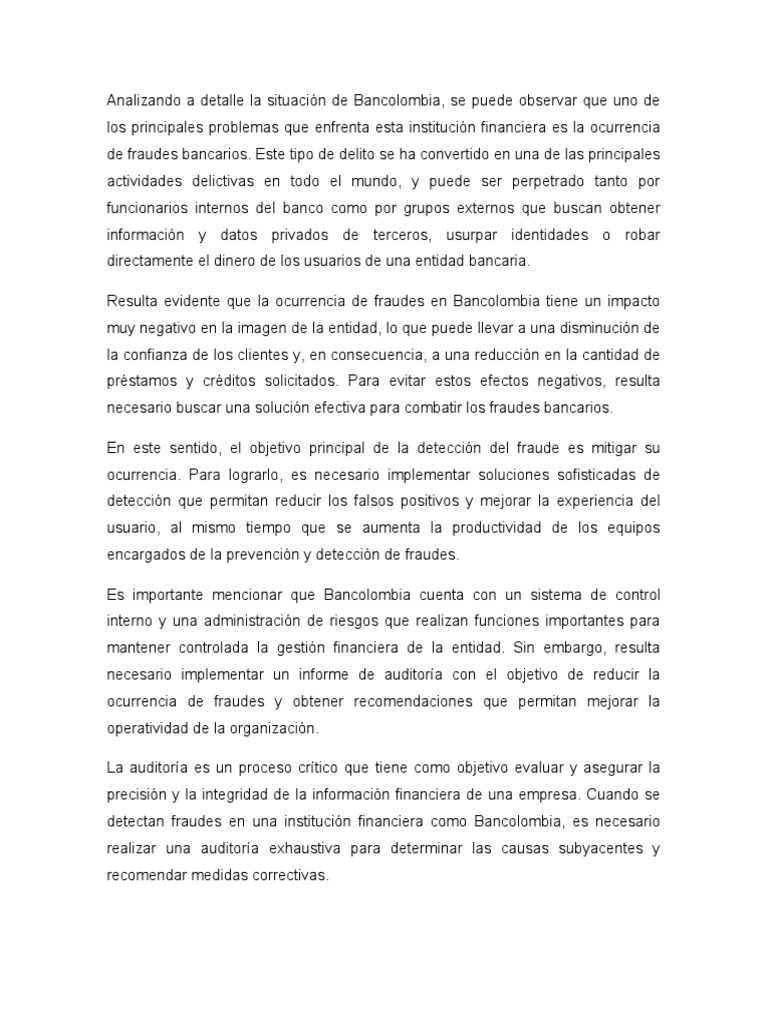 Solucion de La Problematica | PDF | Auditoría | Contralor