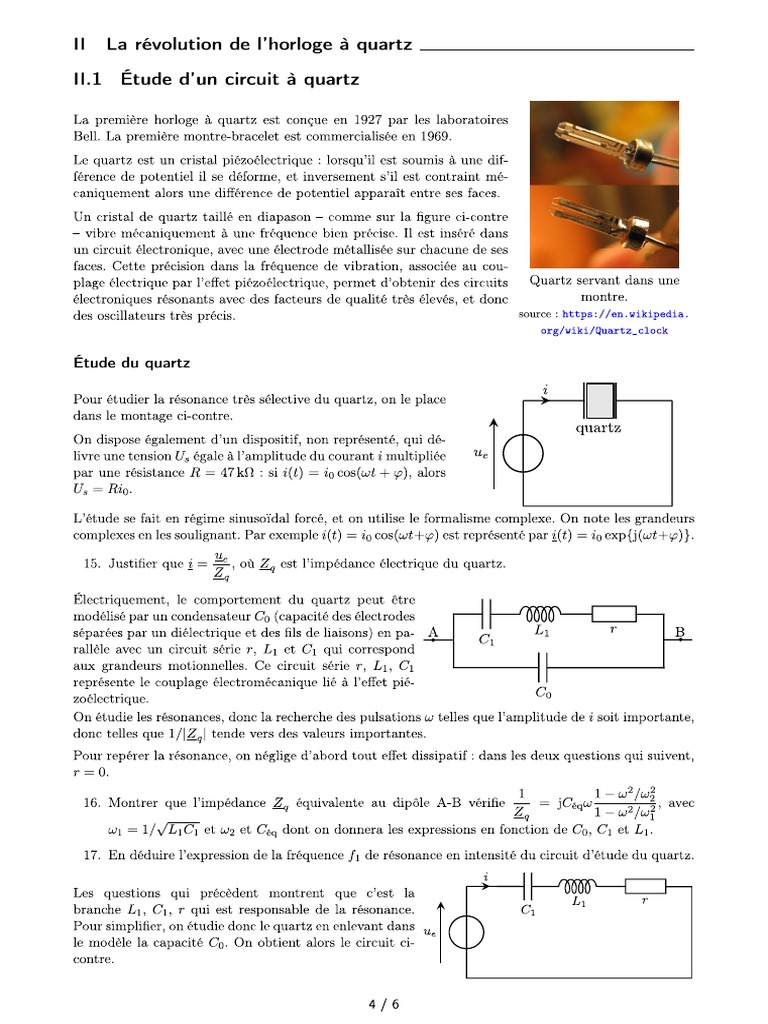 SUJET - OP - PHYSIQUE-Part2 | PDF | Vagues | Fréquence
