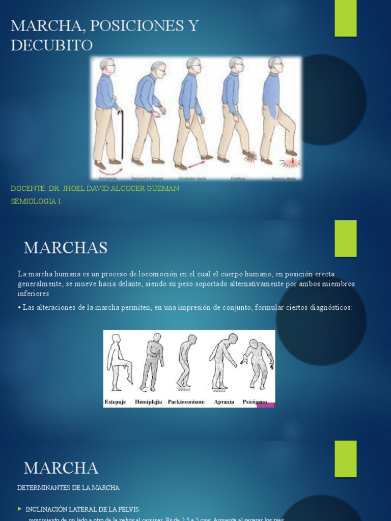 Análisis de diferentes tipos de marcha y posiciones corporales y su ...