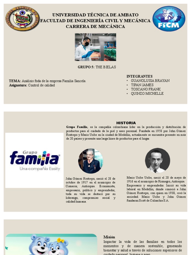 Analisis Foda Familia Pdf Marketing Negocios Económicos 0285