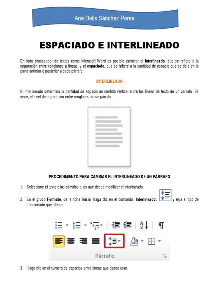 Espaciado e Interlineado 7° | PDF | Informática | Software