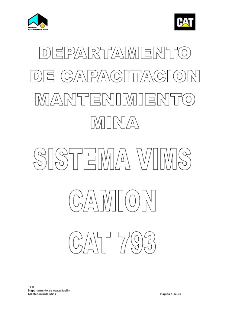 Sistem-A Vims Camion Cat 793 | PDF | Turbocompresor | Arranque