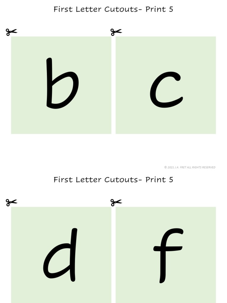 Dino Themed Phonics Cutouts | PDF | Linguistics | Human Communication
