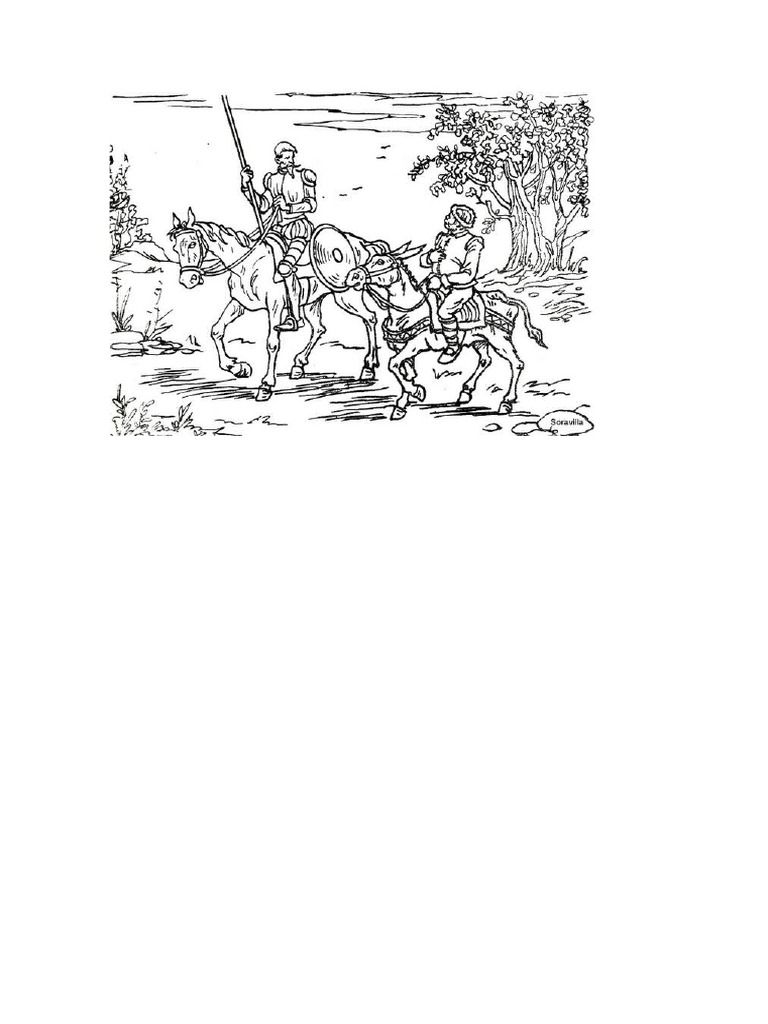 Don Quijote y Sancho Panza | PDF