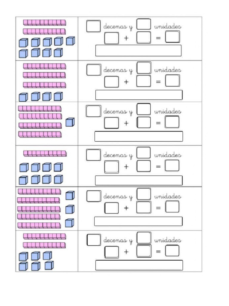 Unidades y Decenas2 | PDF