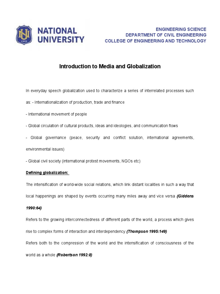 Globalization | PDF | Globalization