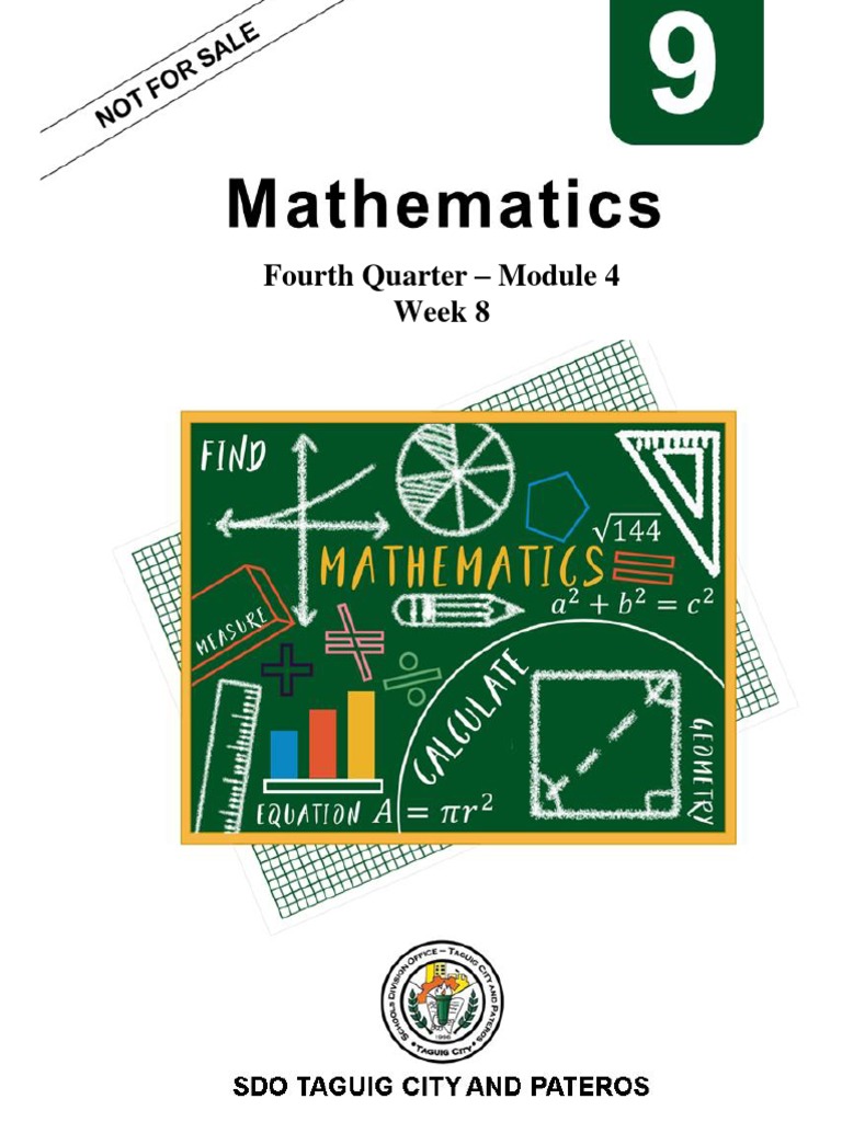 Math9 Q4 Week 8 Hybrid Version2 | PDF | Triangle | Learning