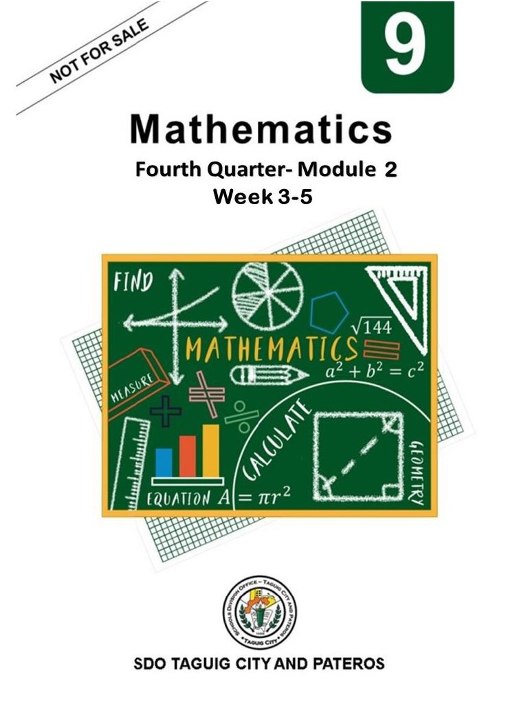 MATH9 Q4 WEEK 3 To 5 HYBRID VERSION1 | PDF | Triangle | Trigonometry