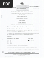Csec Pob June 2010 p1 | PDF