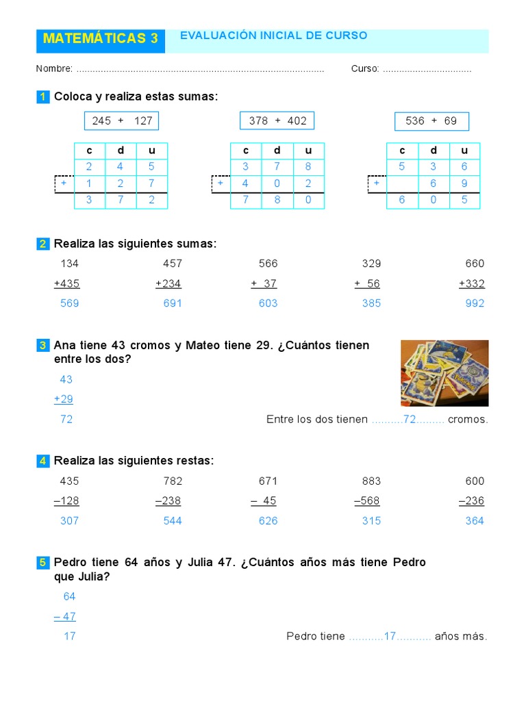 Matem 3 A Ev Inic Curso Sol 001 | PDF | Triángulo | Rectángulo