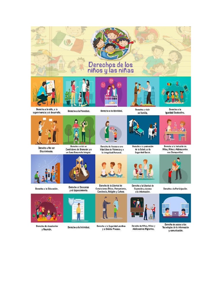 Derechos de Los Niños Imagenes | PDF