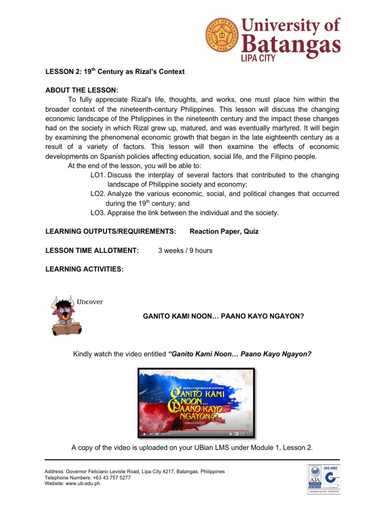 Module 1 Lesson 2 | PDF | Philippines | Constitution