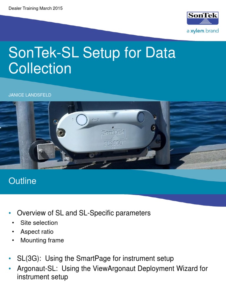 4-SL3G-Setup For Data Collection | PDF | Manufactured Goods | Computer ...