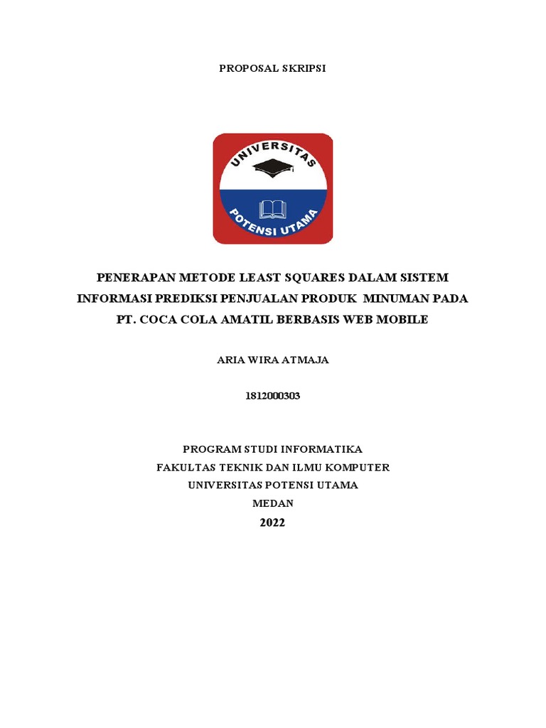 Proposal Skripsi | PDF