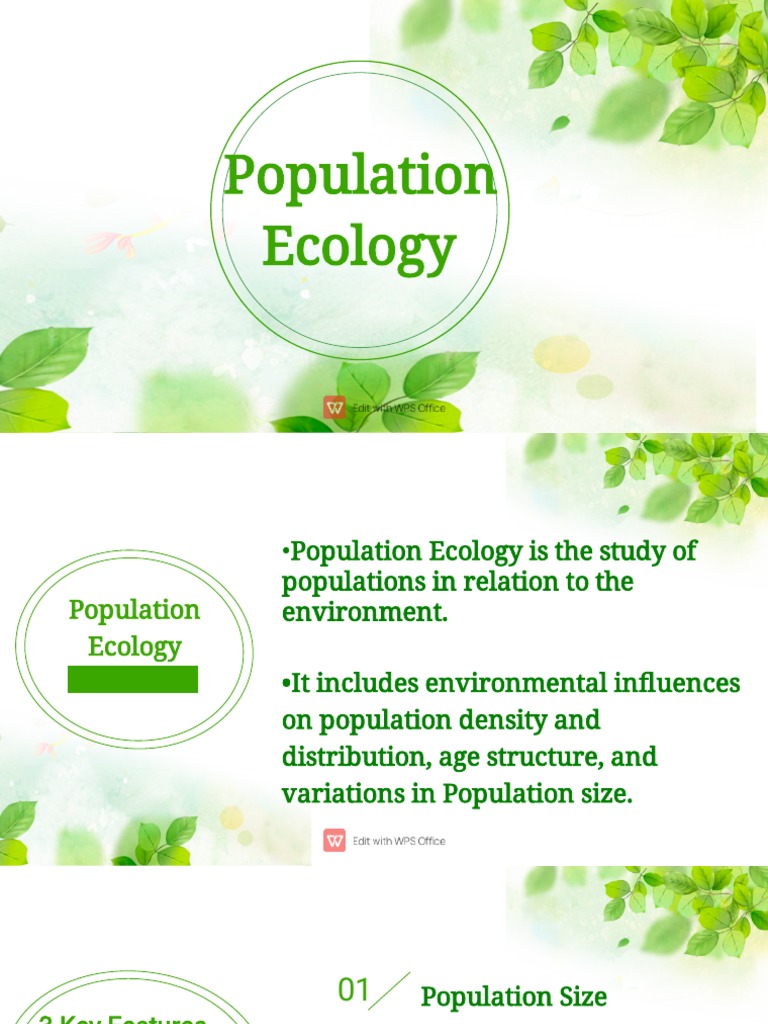 Population Ecology | PDF | Population | Ecology