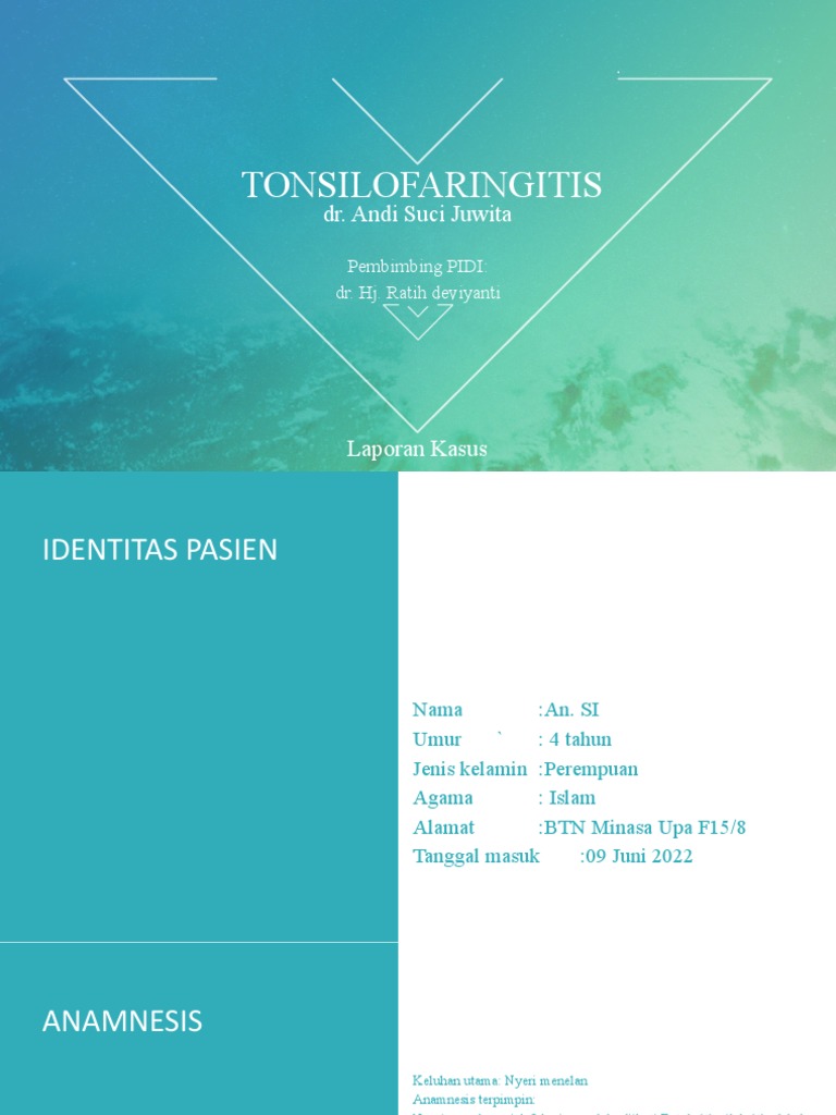 TONSILOFARINGITIS | PDF