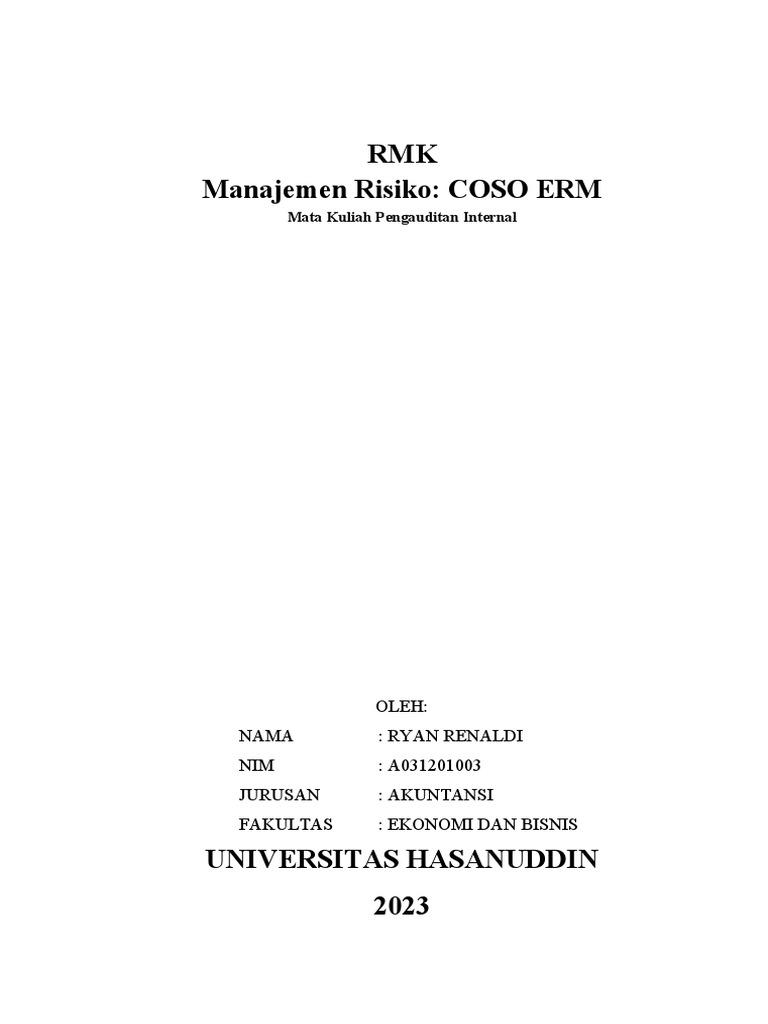 Coso Erm | PDF