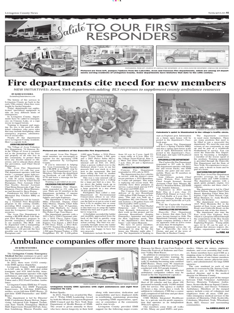 Salute To First Responders (2023) | PDF | Emergency Medical Services ...
