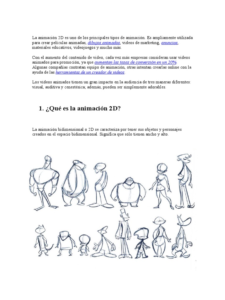 Introducción a la Animación 2D | PDF | Animación | Software