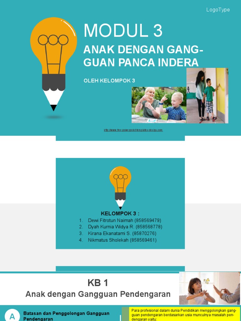 Abk-Modul 3-Anak Dengan Gangguan Panca Indera-Kelompok 3 | PDF