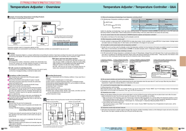 Temperature Adjuster - Overview Temperature Adjuster / Temperature ...