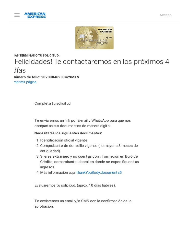 American Express - American Express | PDF