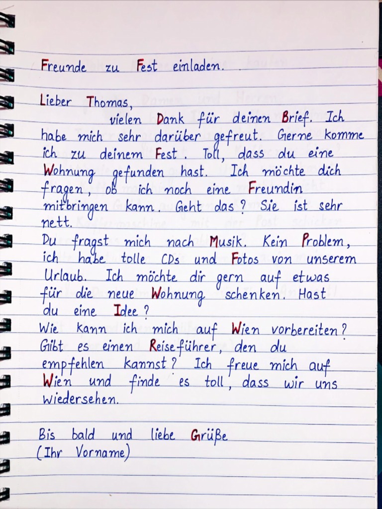 A2 Email Samples-Handwritten | PDF