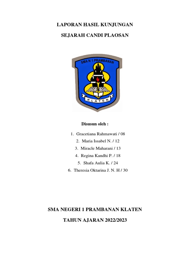 Laporan Hasil Kunjungan | PDF