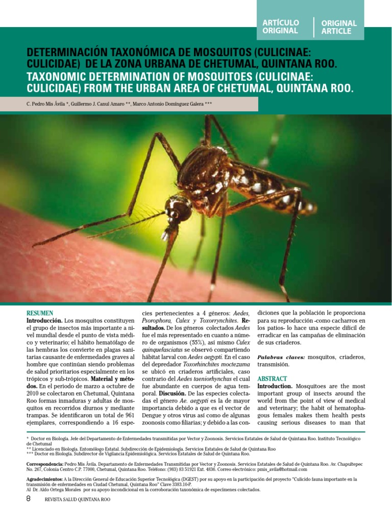 2 Taxo | PDF | Mosquito | Microbiología