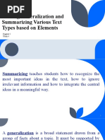 ENGLISH 5 Q2 W3 Informational Text - Types by Sir Rei Marasigan | PDF | Human Communication ...
