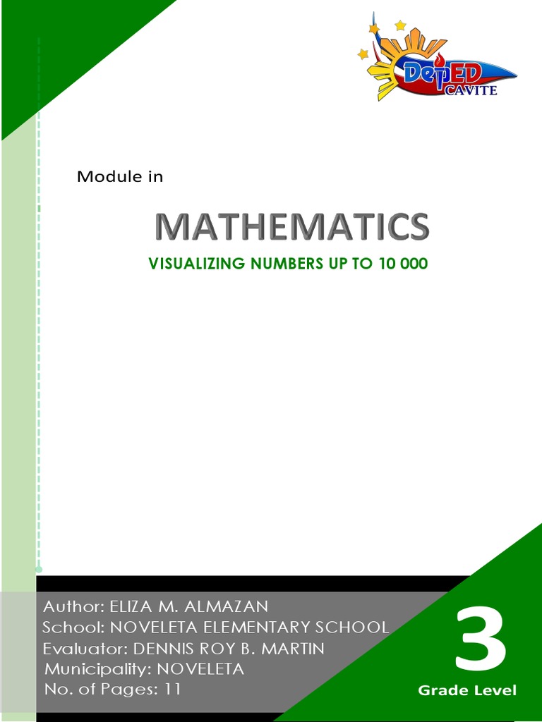Module 1 in Math 3 M3NS Ia 1.3 - ETM | PDF