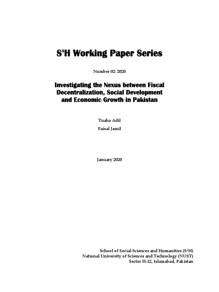 02 2020 Tuaha Adil and Dr. Faisal Jamil | PDF | Taxes | Economic Growth