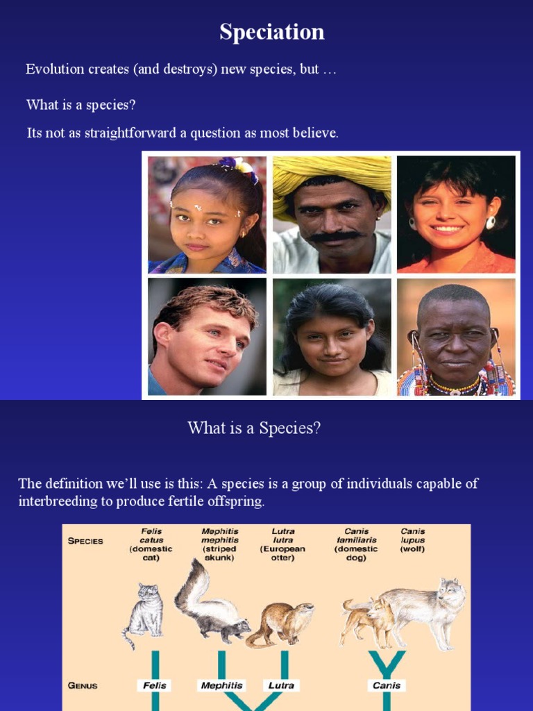 Understanding the Origins and Dynamics of Biological Speciation | PDF | Species | Homology (Biology)