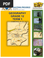 Grade 12 Mapwork Task 2024 | PDF | Topography | Geographic Information ...