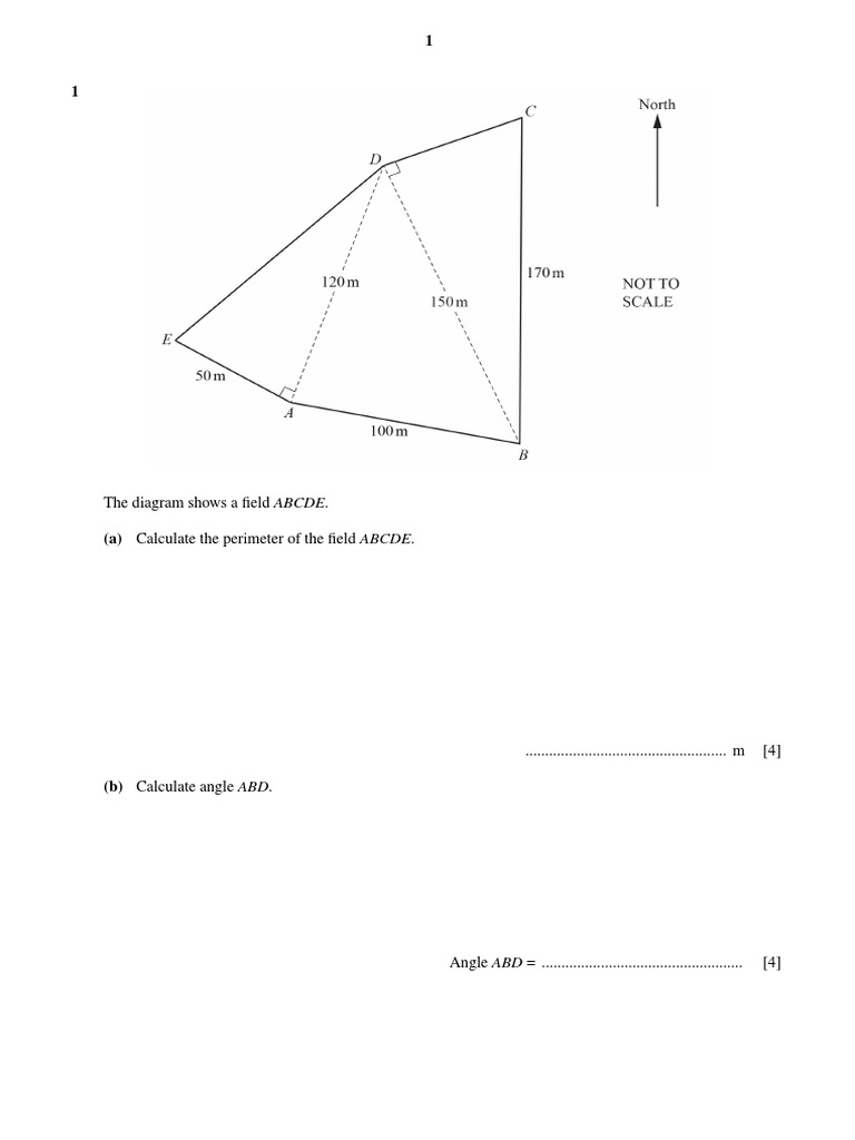 Non Right Angle Trigonometry Test | PDF