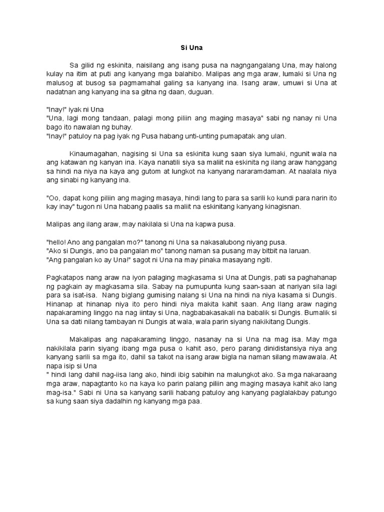 Halimbawa Pabula | PDF