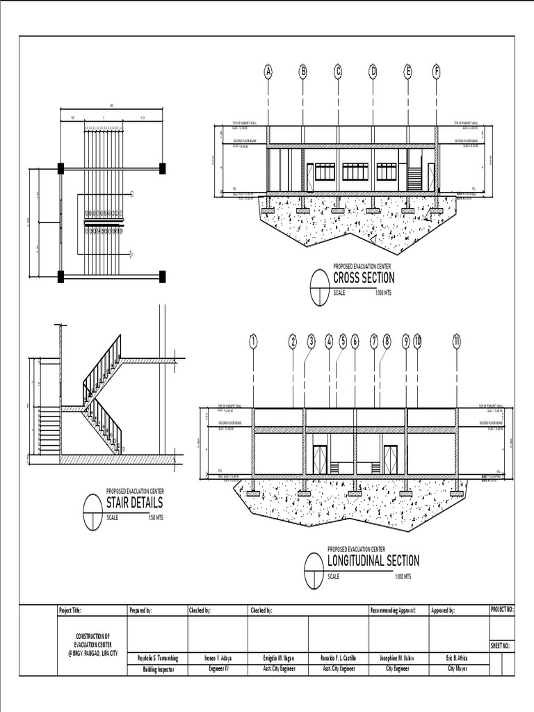 Cross Section: A B C D E F | PDF