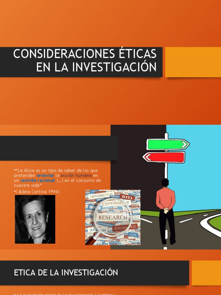 Consideraciones Éticas en La Investigación | PDF | Dolor | Etica Aplicada