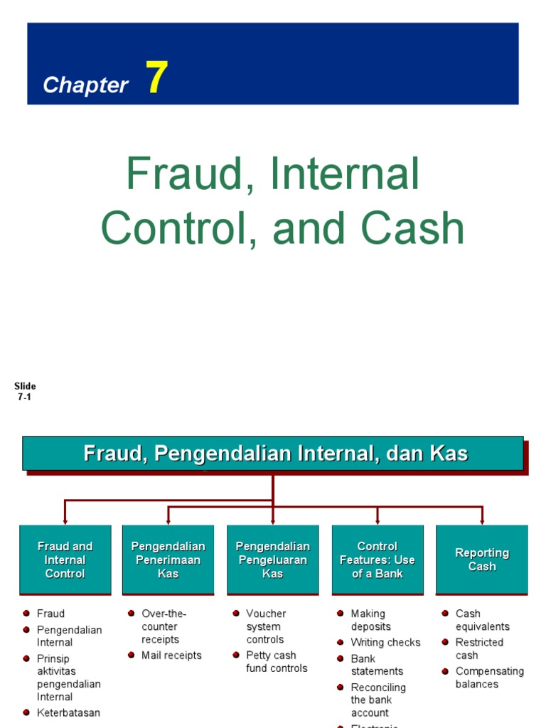 Fraud, Internal Control, and Cash: Slide 7-1 | PDF