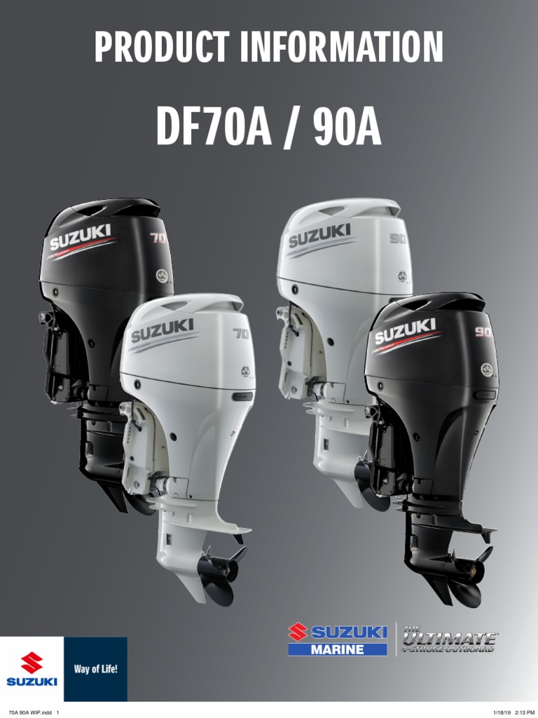 2019 Df70a 90a Pib | PDF | Engines | Propeller