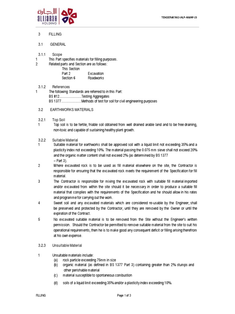 Section 12-Part 3-Filling | PDF | Materials | Physical Sciences
