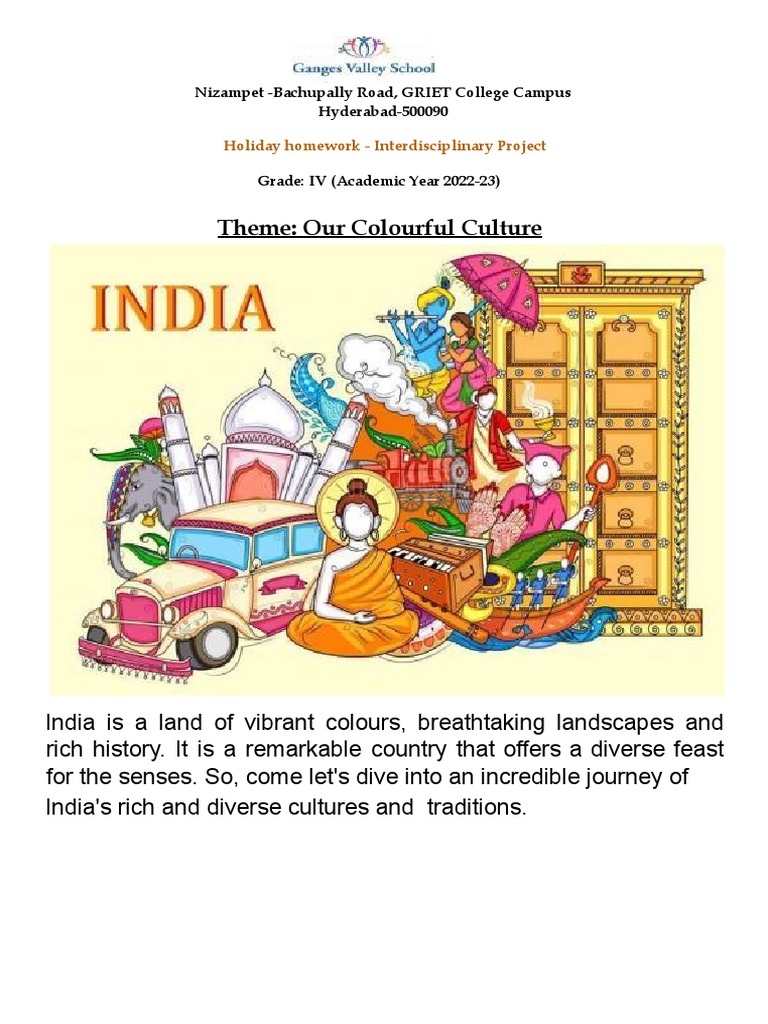 Theme: Our Colourful Culture: Nizampet - Bachupally Road, GRIET College ...