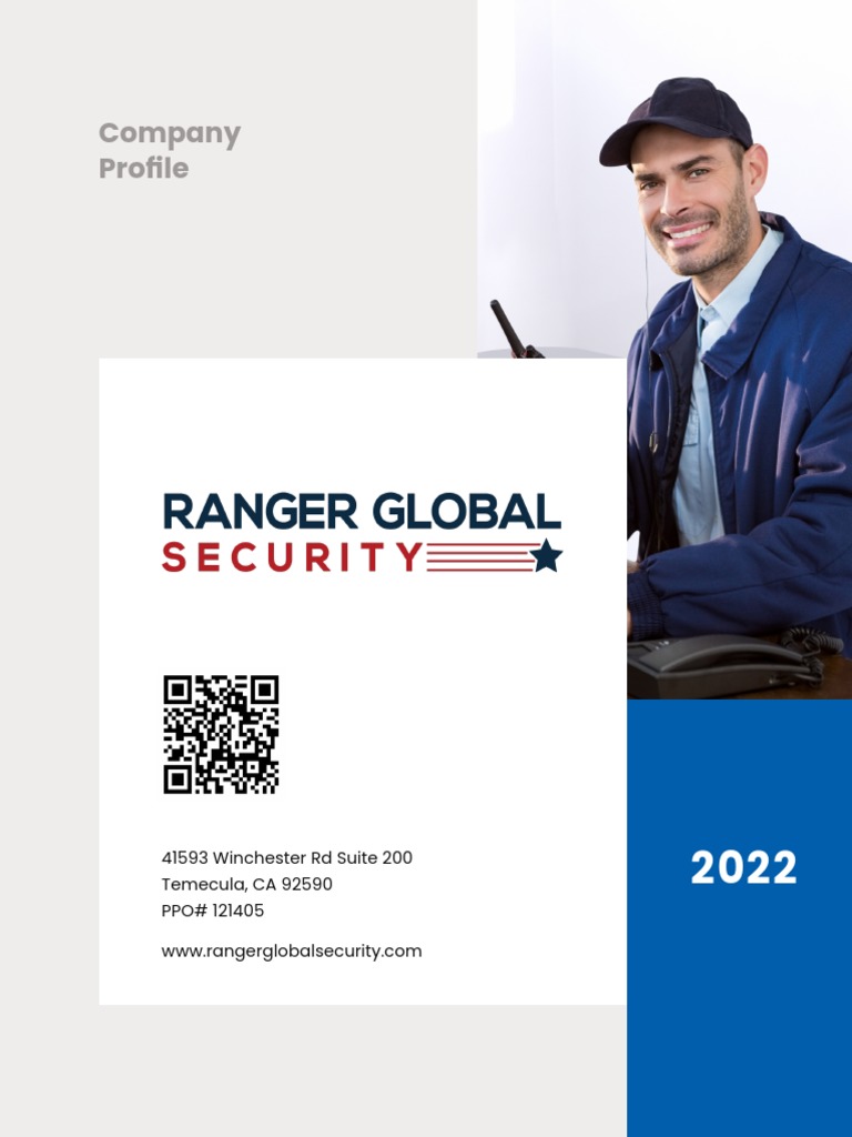 Ranger Global Security Company Profile | PDF | Security Guard