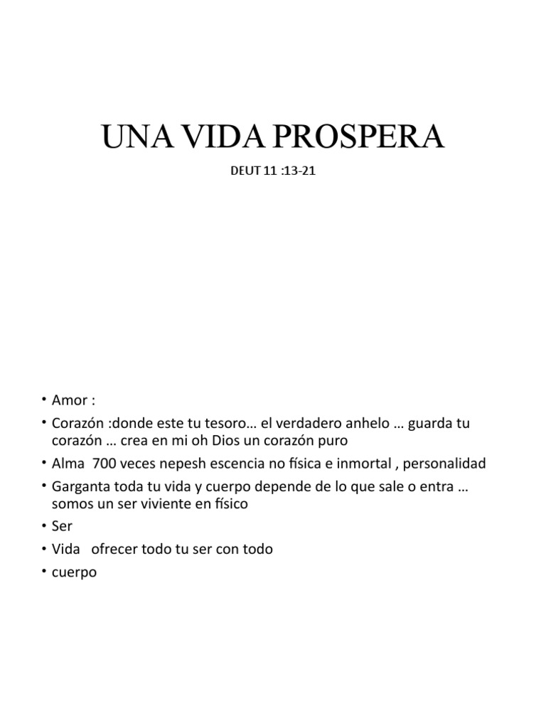 Una Vida Prospera | PDF | Cristo (título) | Amor
