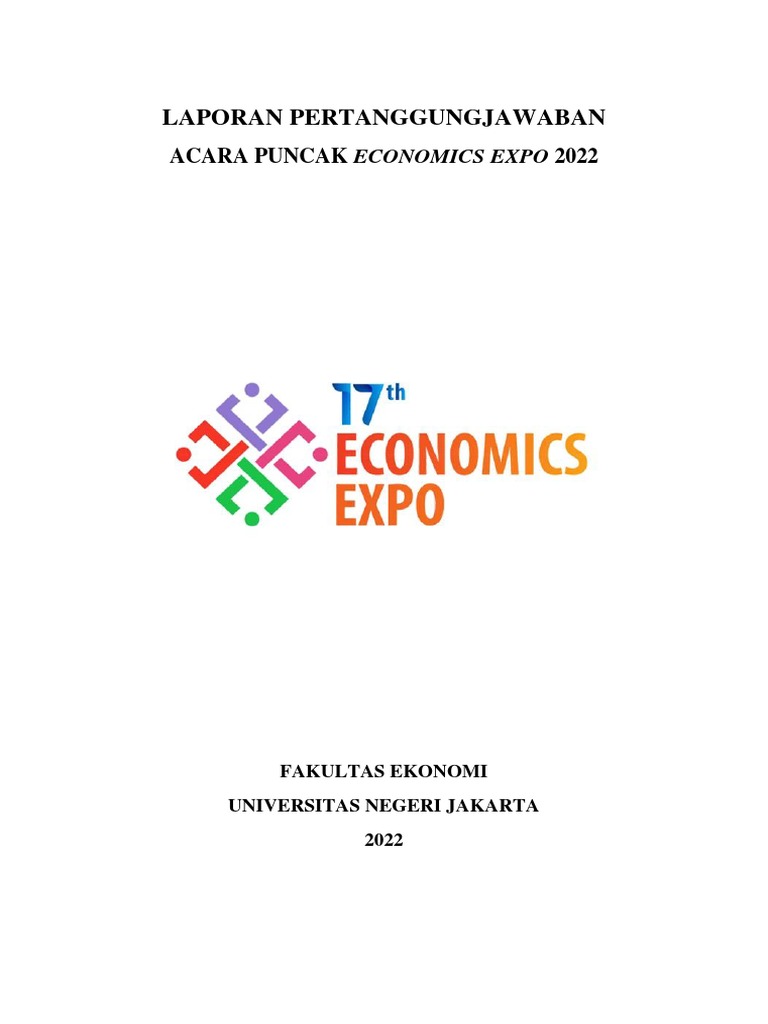 Laporan Acara Puncak Economics Expo 2022 | PDF